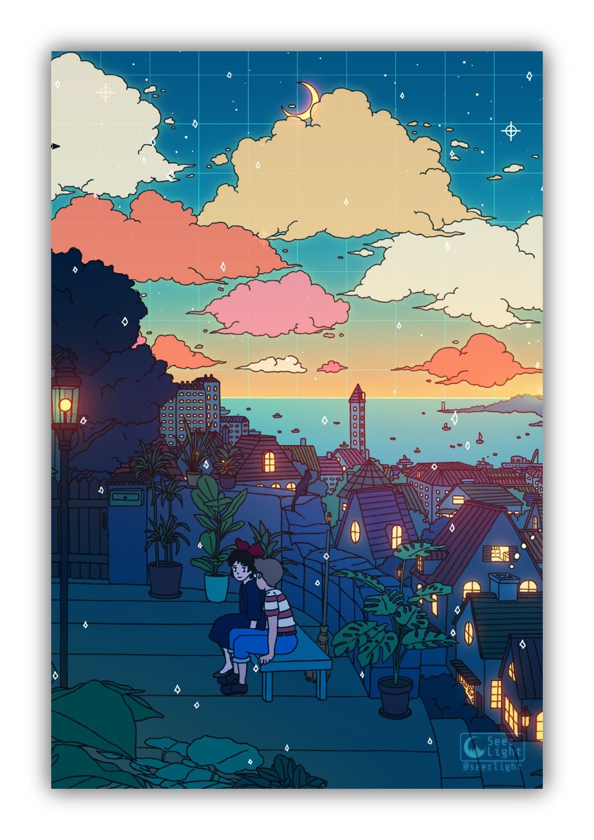 Town with an Ocean View | SeerLight