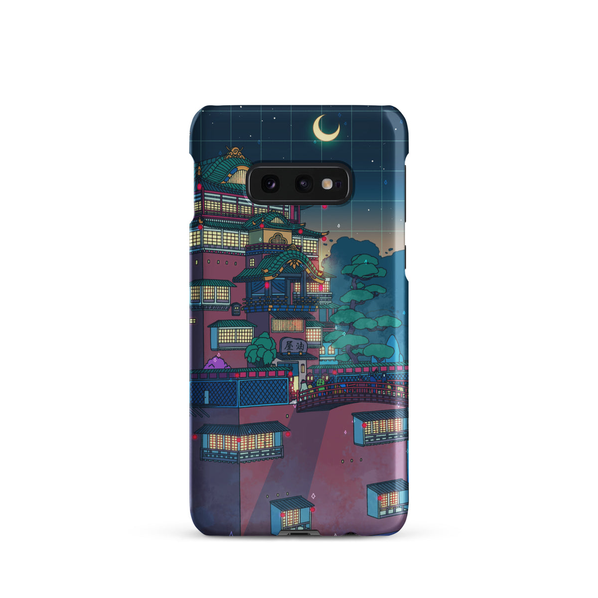 Bath House Night Samsung Phone Case | SeerLight